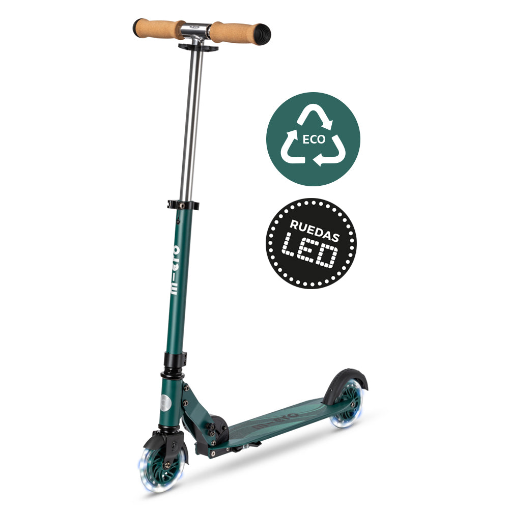 Micro Scooter Sprite LED ECO Verde Ultimas Unidades