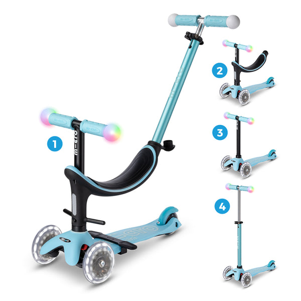Micro Scooter Mini2grow LED Magic Celeste